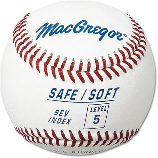 (12 Pack) MacGregor Safe/Soft Level 5 Baseballs, Ages 8-12 - Walmart.com