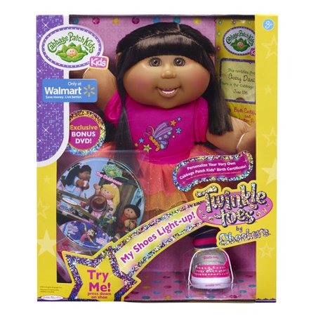 UPC 039897822655 - Cabbage Patch Kids 14" Twinkle Toes Doll & DVD ...