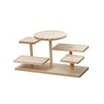 Mornei Wood Cake Stand Cupcake Step Ladder Statue Flower Stand ...
