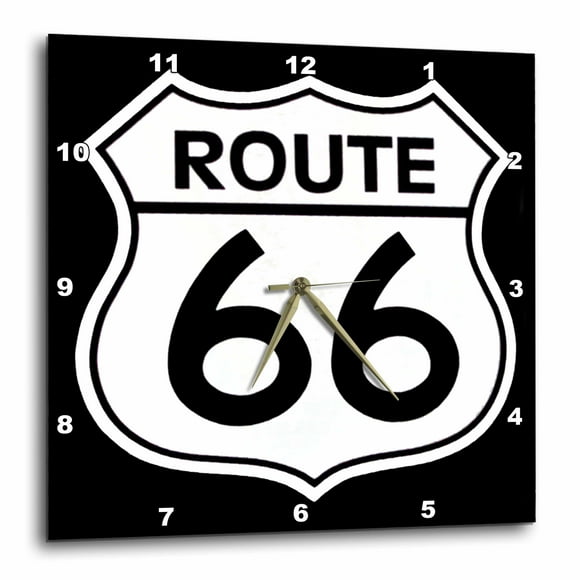 Route 66 Wall Clock