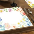 CounterArt "Watercolor Floral" 24-Sheet Reusable Premium Paper ...