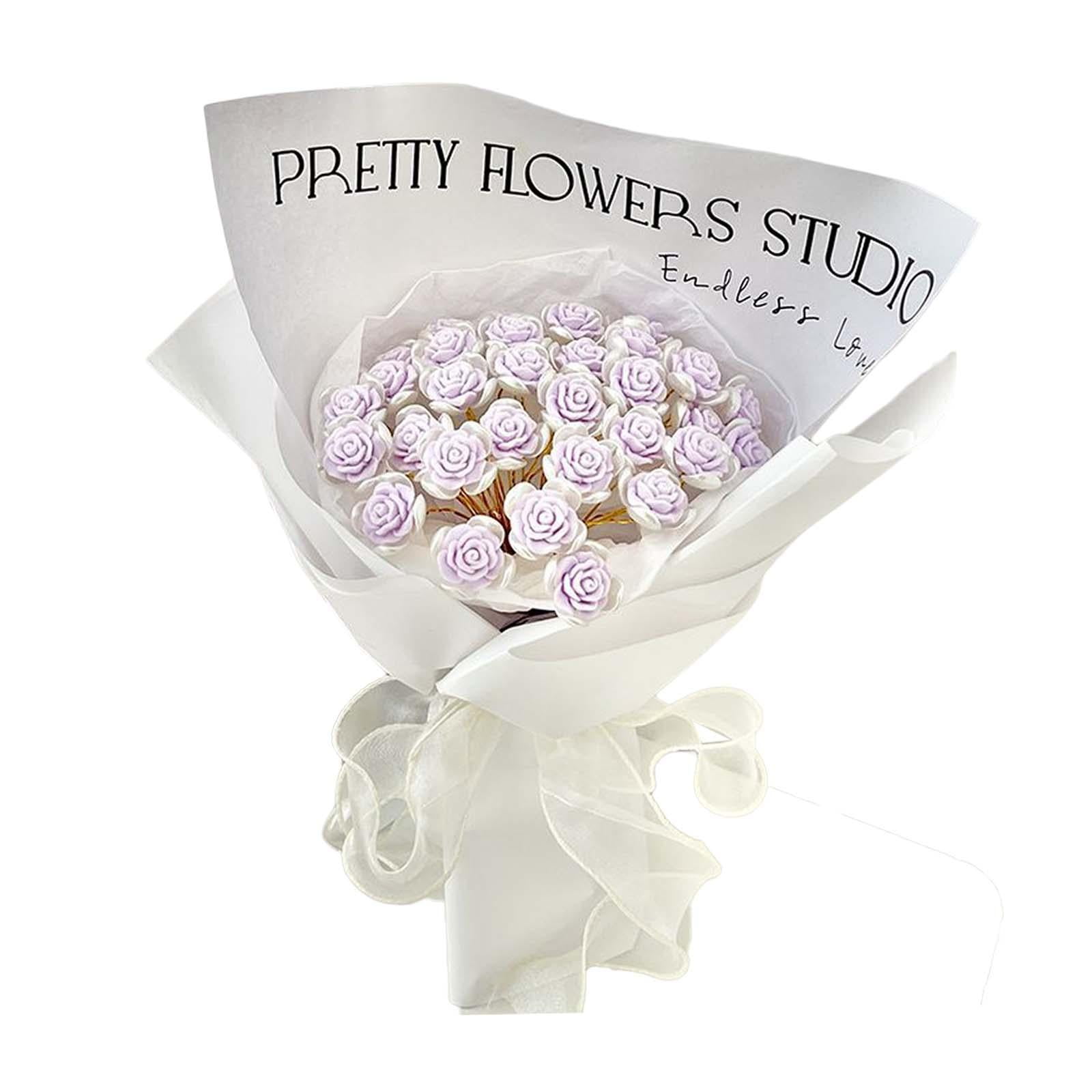 Bouquet Making Materials Flower Making Set Make Your Own Flower Bouquet ...