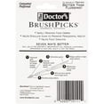 The Doctor's BrushPicks Interdental Toothpicks, 275 CT (Pack - 6 ...