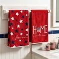 2PCS Independence Day Themed Kitchen Dishes Towels/Hand Towels Highly ...