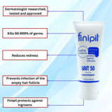 finipil Lait 50 Sanitizer, 1.5 fl oz, 44 ml - Kills 99.999% Bacteria ...