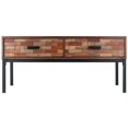 Winsome Wood Jefferson Coffee Table w/ Mosaic Drawers, Nutmeg Finish ...