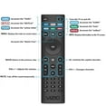 Xtrasaver Oem Universal Remote Control For Vizio Tvs Compatible With