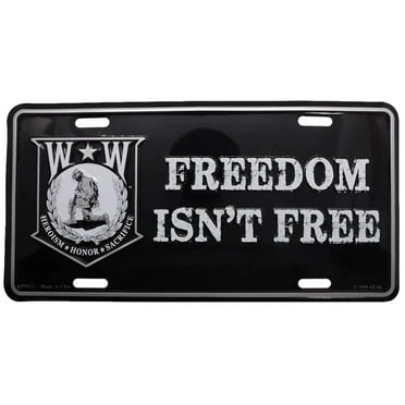 Harley-Davidson Motorcycle Bar & Shield Black License Plate, Rust ...