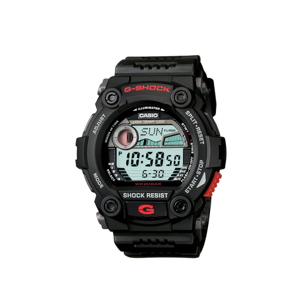 Casio G-Shock - Mens G-Shock Rescue Stainless Watch - Black Rubber ...