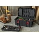 Hyper Tough 22-inch Toolbox, Plastic Tool and Hardware Storage, Black ...