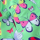 Juebong Toddler Kids Baby Girls Fashion Cute Cartoon Butterfly Pattern Windproof Rain Jacket ...