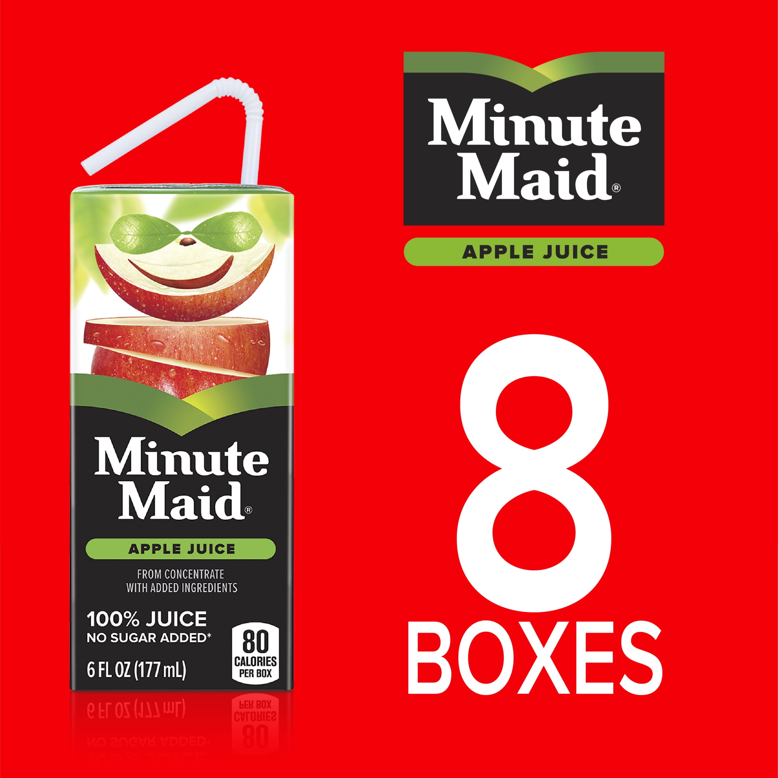 Minute Maid Apple Juice Box