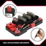 Hyper Tough Precision Electronics Tool Kit 77 Pieces with Mini Sockets ...