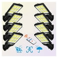 1~8pack Solar Street Lights Outdoor 108COB LED Solar Lamp With 3 ...