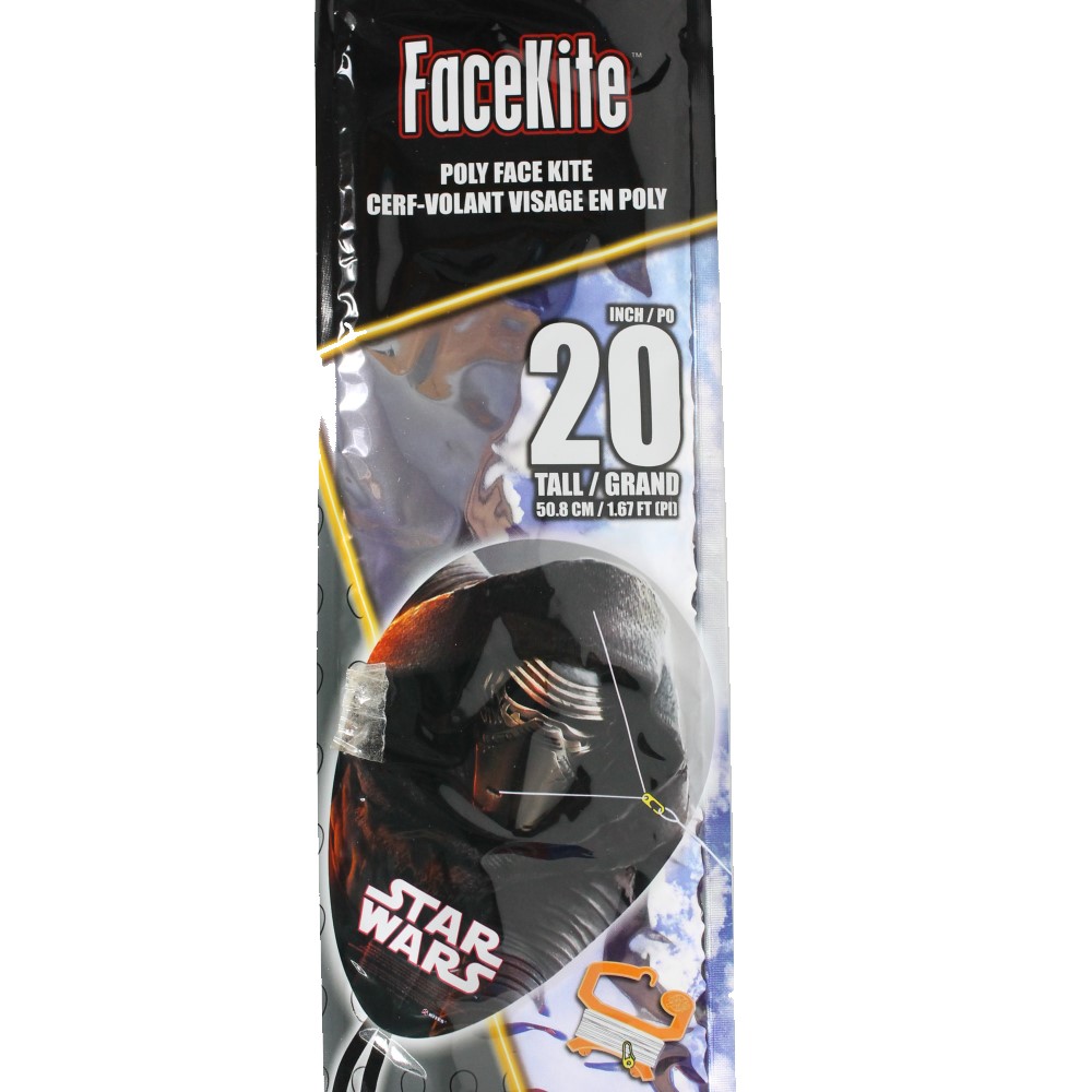 X-Kites Poly 20" Faces Kite - Facekite tails included (Star Wars ...