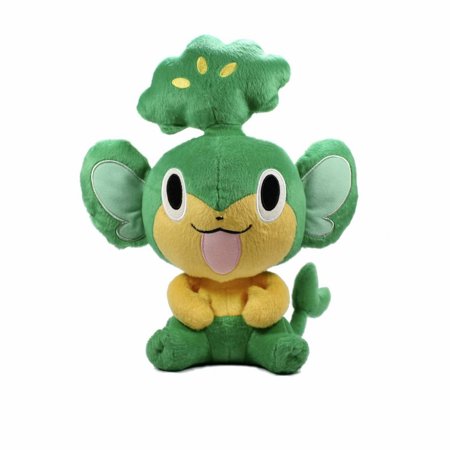 Pokemon Best Wishes Super DX 12" Pansage / Yanappu Plush Toy | Walmart ...