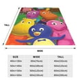 Characters The Backyardigans Flannel Blanket Ultra-Soft Micro Fleece ...