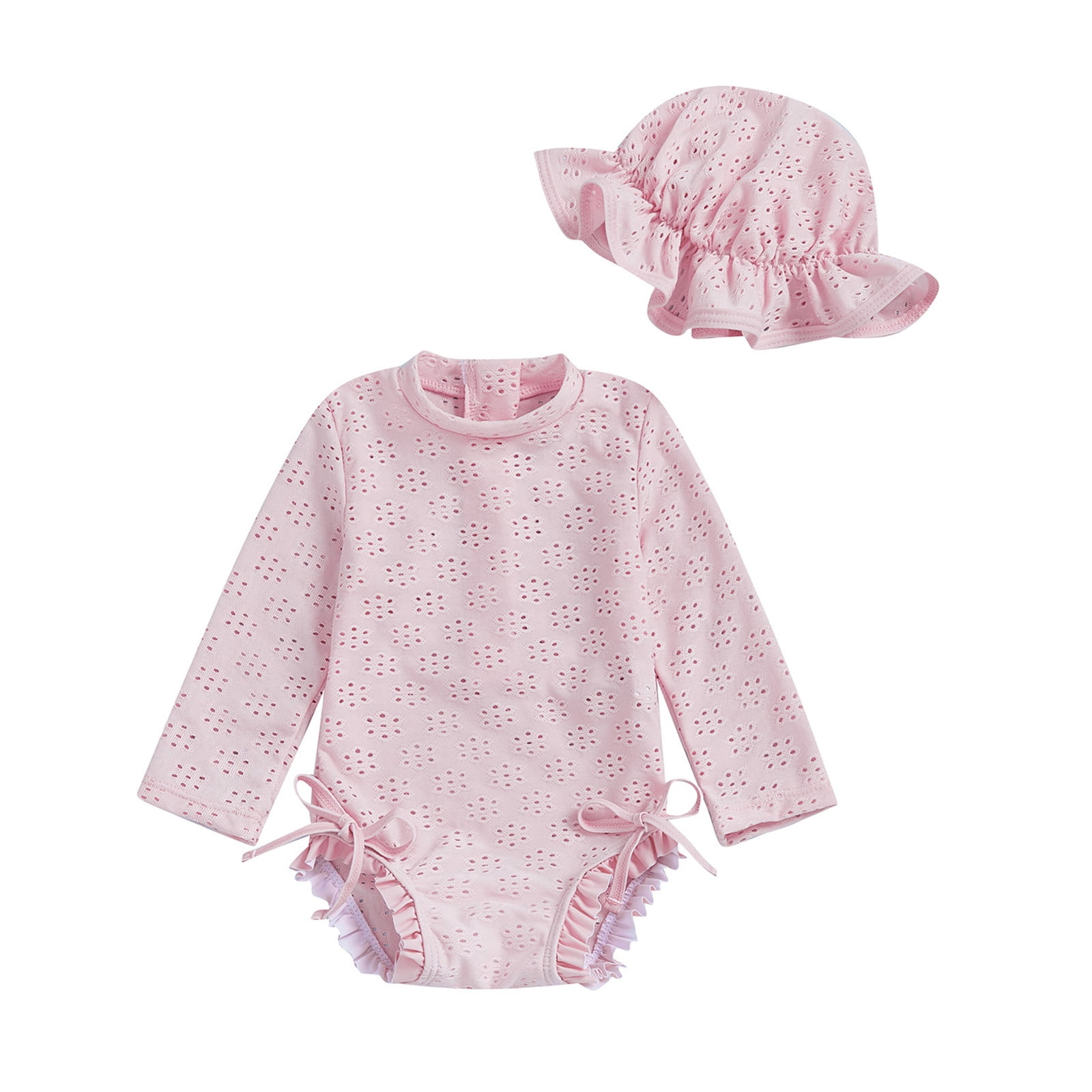Click here for Liyamei Baby Girl Swimsuit Baby Girls Long Sleeve... prices