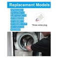 Zecic 11020222510 11020222511 RTW4516FW0 Washer Lid Lock Switch Latch ...