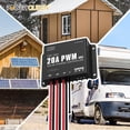 Power Queen 12V/24V 20A PWM IP68 Waterproof Solar Charge Controller ...