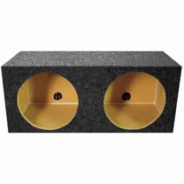 Qpower QMPSQ15E 15 in. Square Style Empty Woofer Box - Walmart.com