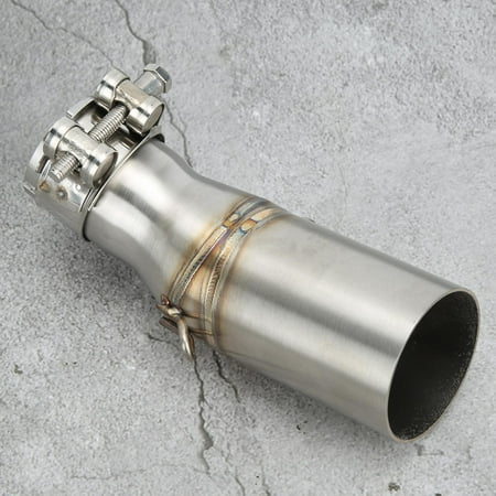 Motorcycle Link Pipe Middle Systems Pipe Connector Slip On Exhaust ...