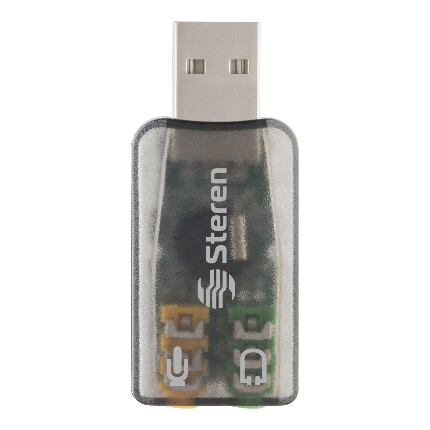 Tarjeta de sonido USB externa Steren COM-202 | Bodega Aurrera en línea