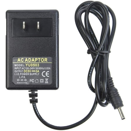 5V 3A Power Supply, Plannu 5V 15W Power Adapter AC 100-240V to DC 5V3A ...