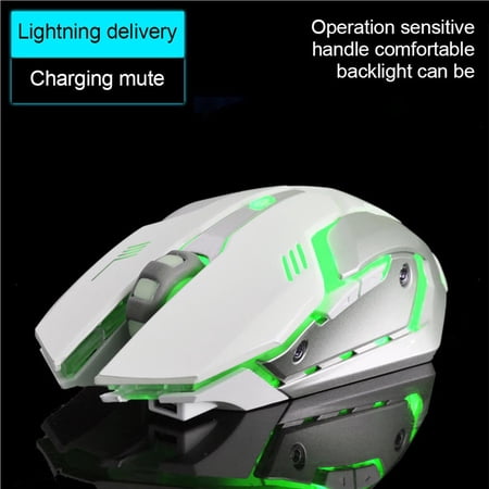 fastboy Free Wolf X7 Wireless Mouse Desktop Ergonomic Mouse Pratical ...
