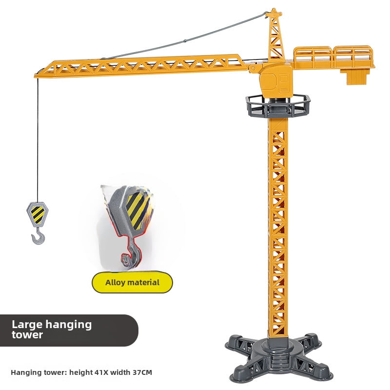 Click here for Unbranded Realistic Inertia Alloy Tower Crane Toy:... prices