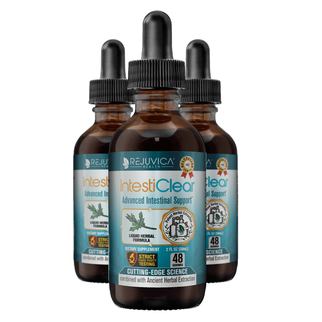 IntestiClear - Herbal Intestinal Cleanse with Wormwood | 3-Pack ...