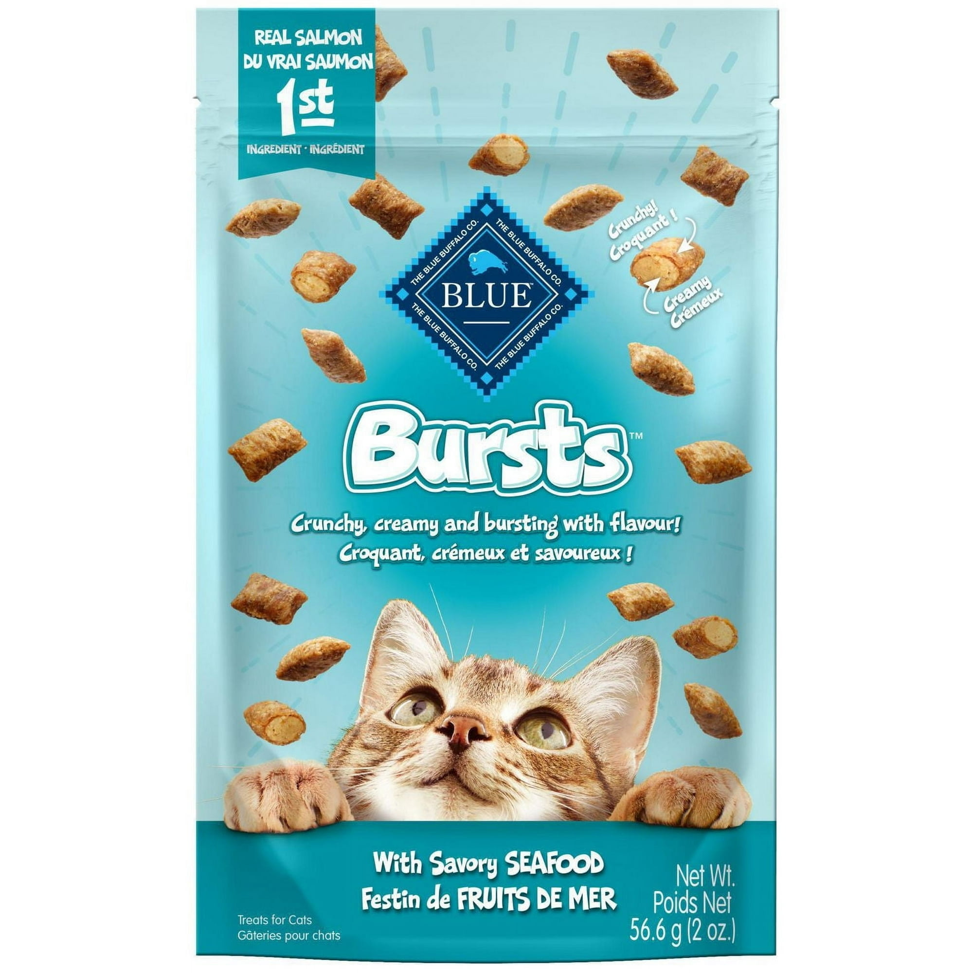 Click here for Blue Buffalo Bursts Crunchy & Creamy Cat Dry Treat... prices