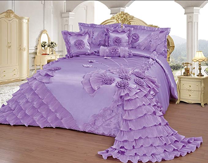 OctoRose® Royalty Oversize Wedding Birthday Bedding Bedspread Comforter ...
