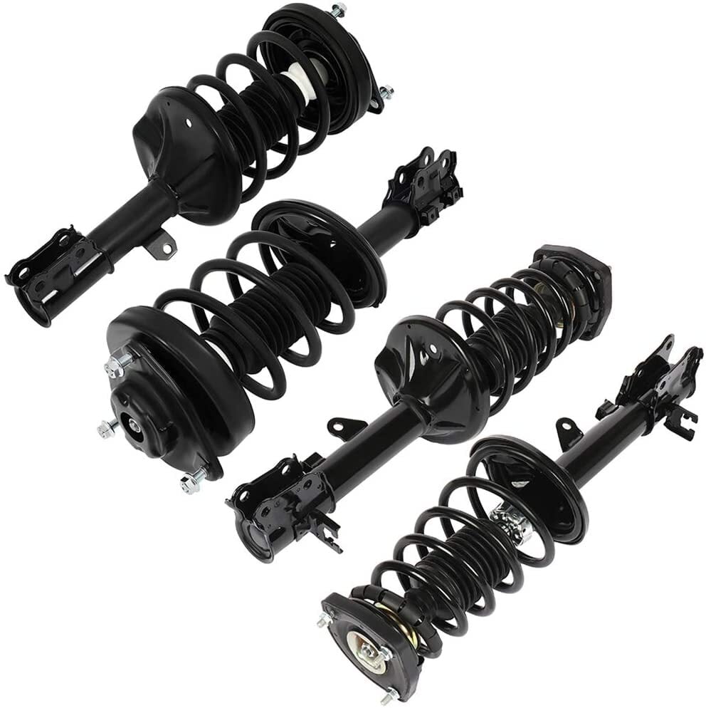 ECCPP Complete Struts Front and Rear Pair Strut Spring Assembly Shock ...