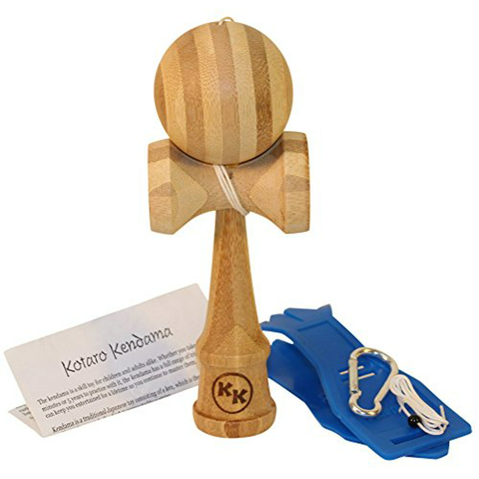 Kotaro Pro Bamboo Kendama Toy With Extra String And Holster
