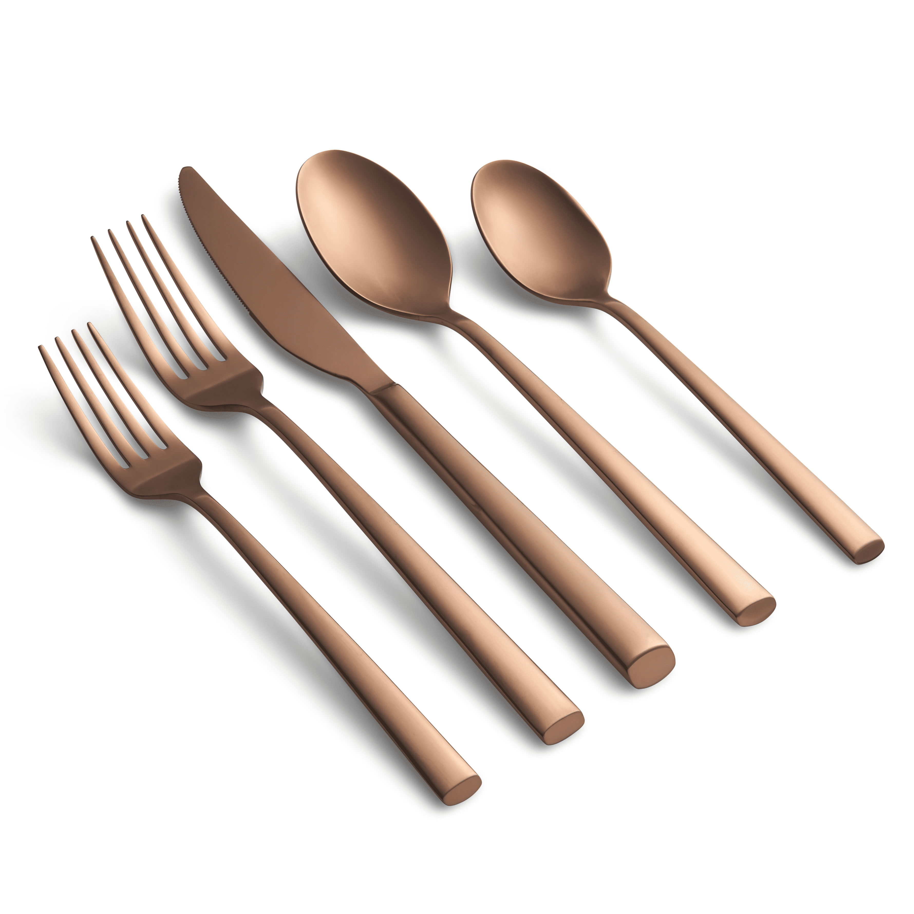 Graze by Cambridge Toya Forged 18/0 Stainless Steel Copper Satin 20 ...