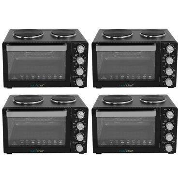 NutriChef Convection Oven Cooker, Healthy Cooking with Controls ...