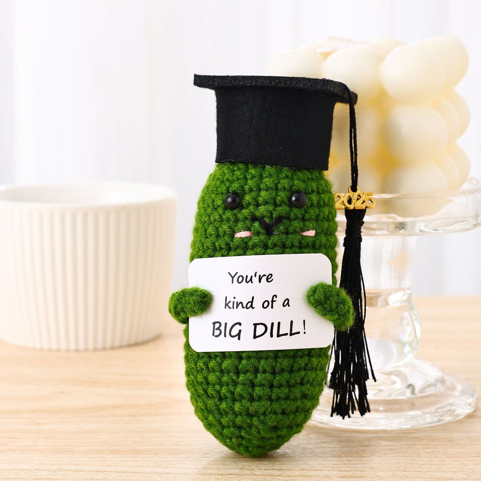 Graduation Gifts for Her 2025, Funny Emotional Support Pickle with ...