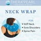 TheraPearl Neck Wrap, Reusable Hot Cold Therapy Pack with Gel Beads ...