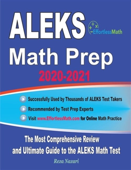 Pre-Owned ALEKS Math Prep 2020-2021: The Most Comprehensive Review and ...