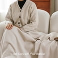 100% Egyptian Cotton Waffle Weave Throw Blanket, 320 GSM Lightweight ...