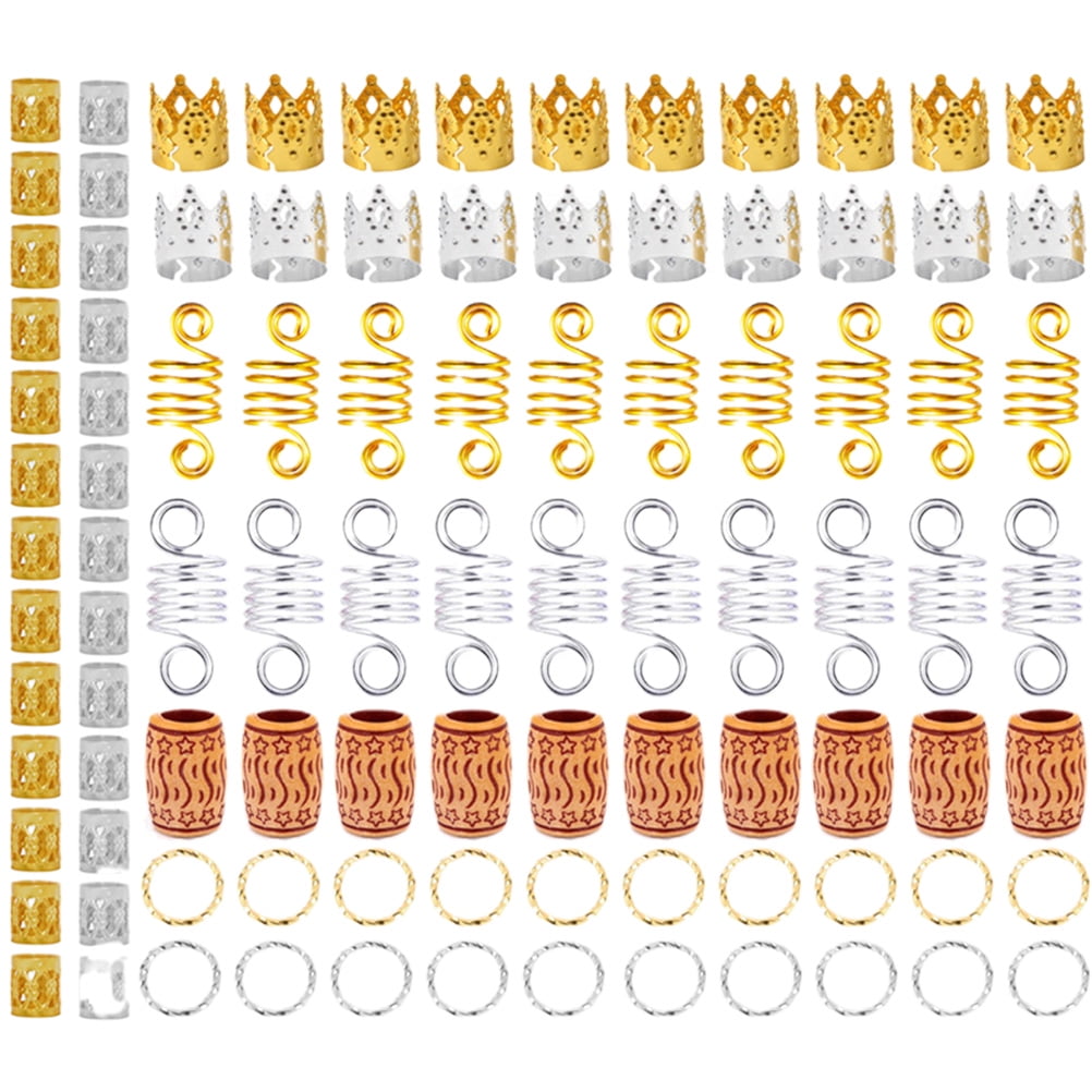 Click here for Har Adhesive 140pcs Hollow Out Dreadlocks Metal Ha... prices