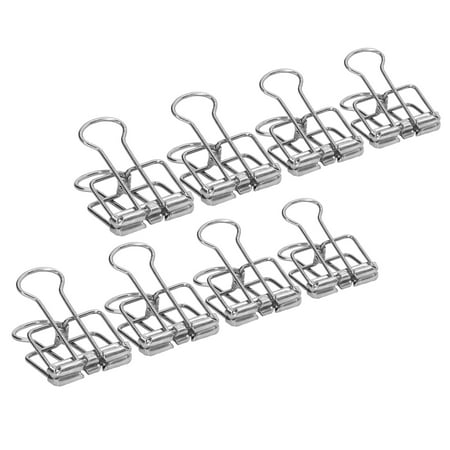 Small Binder Clips, Powerful Clamping Force Unique Design Hollow 19mm ...