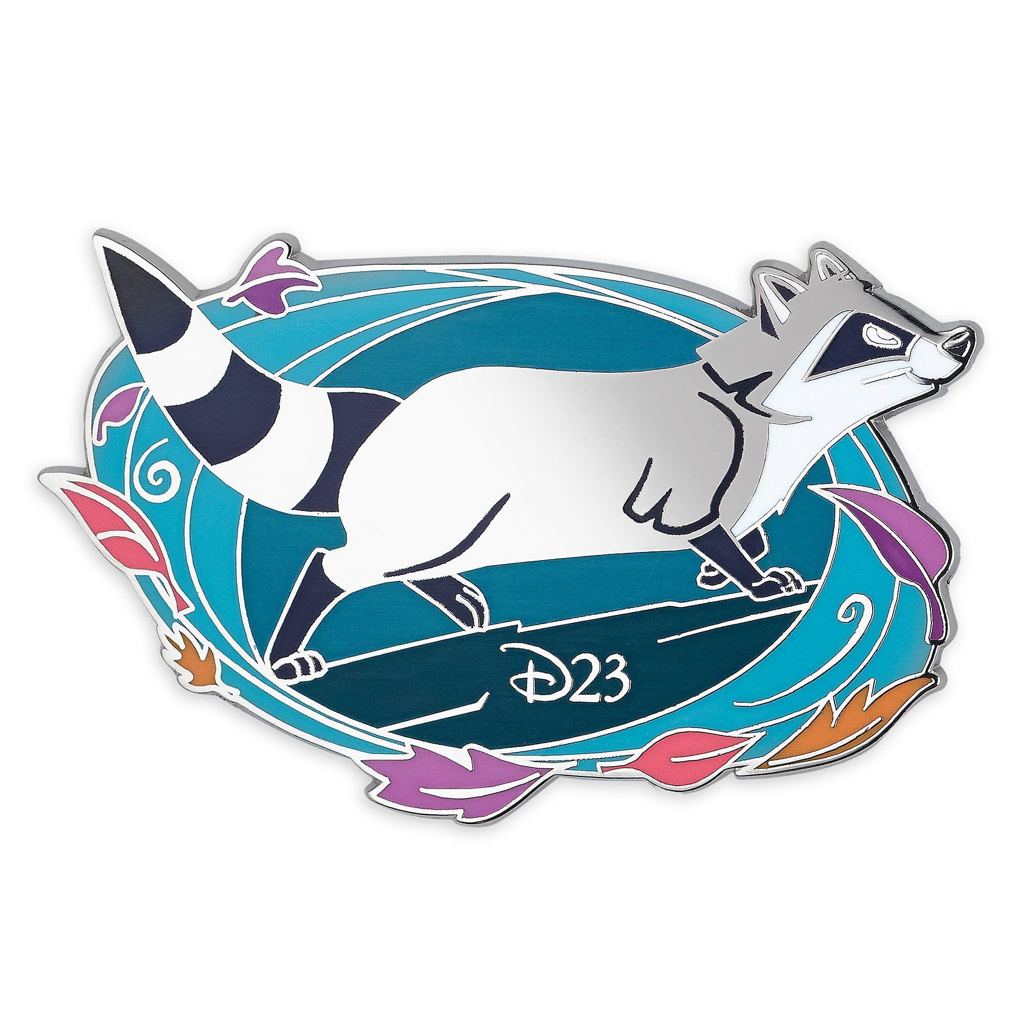 Disney D23 Pocahontas 25th Anniversary Meeko Pin New with Card ...