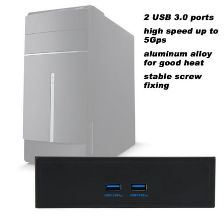 Loewten USB3.0 Front Panel,High Speed 20Pin 2-Port USB 3.0 Hub Optical ...
