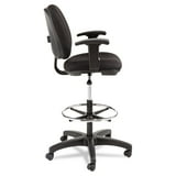 Alera Interval Series Swivel Task Stool, 100% Acrylic, Black - Walmart.com