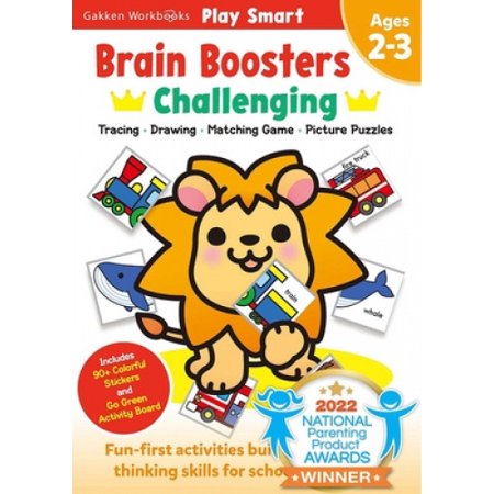 Play Smart Brain Boosters: Challenging - . -3: Pre-K Activity Workbook ...
