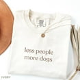 Less People More Dogs Shirt, Funny Dog Lover Shirt, Dog Moms Shirt, Dog ...