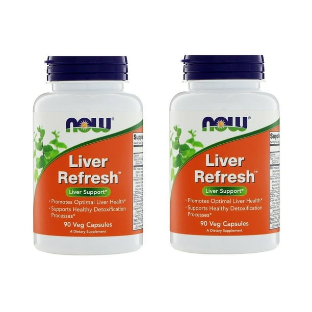 NOW Foods - Liver Detoxifier & Regenerator ,180 Capsules - 2 Packs ...