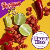 Popcornopolis Fuego Takis 6 oz Bag, Hot Chili Pepper & Lime Popcorn ...